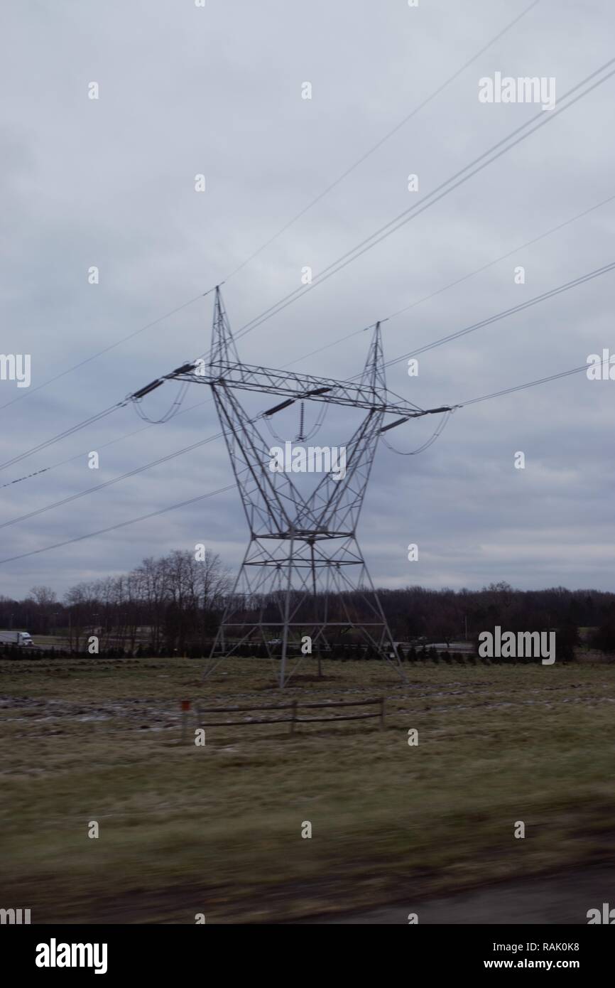 Safety power lines hi-res stock photography and images - Alamy