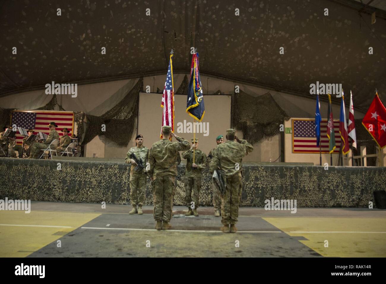 Lt. Col. Stephen Phillips, commander of the 1-36 Inf. Regiment, and ...