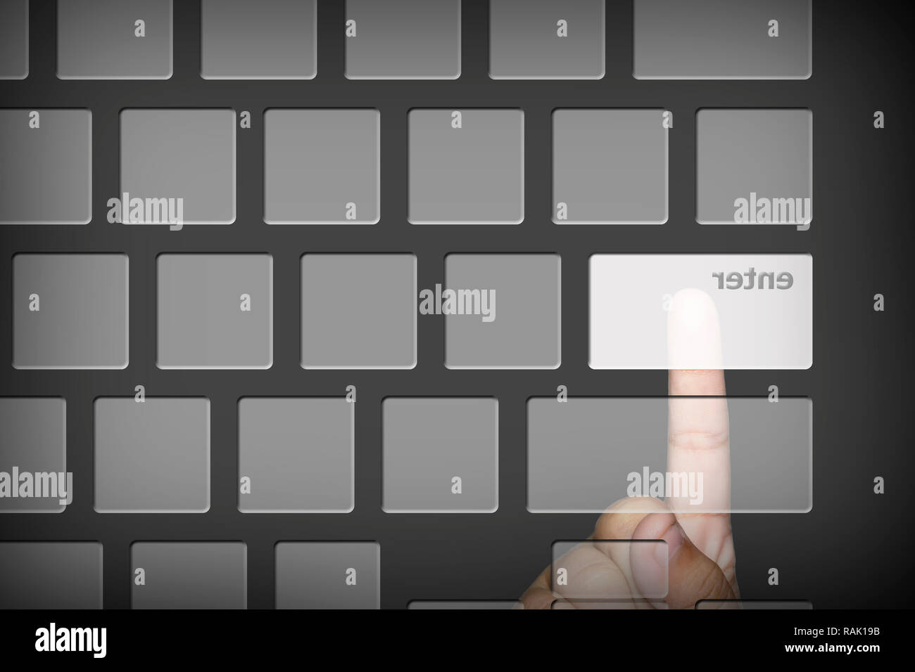 Enter for submit on keyboard. Its abstract Stock Photo - Alamy