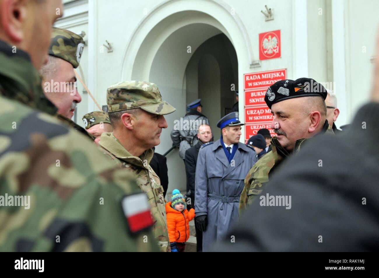 LTC Robert B. Rochon, commander of 64th Brigade Support Batallion, 3rd ...