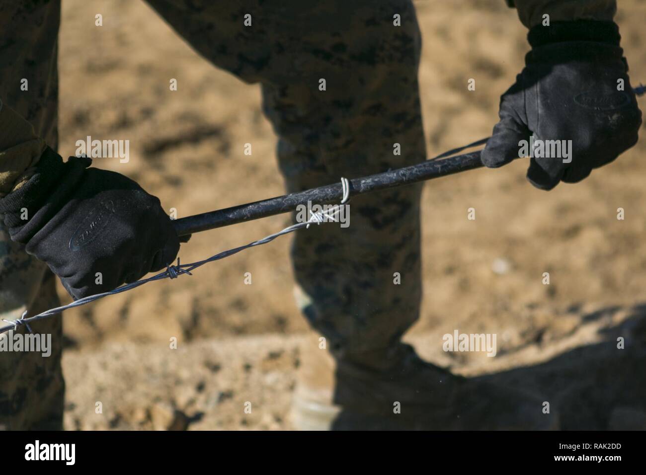 U.S. Marines with 9th Engineer Support Battalion, 3rd Marine Logistics ...