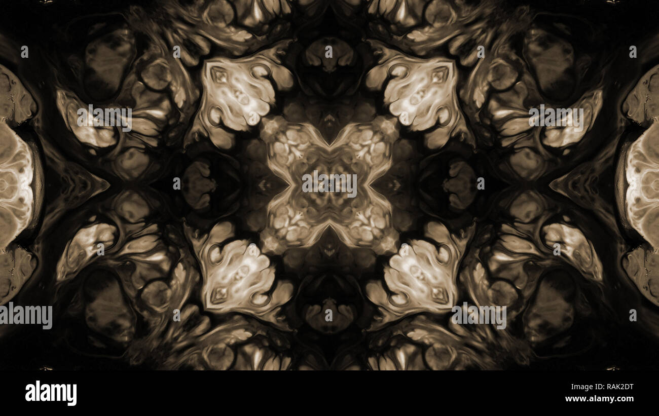 Abstract Paint Brush Ink Explode Spread Smooth Concept Symmetric ...