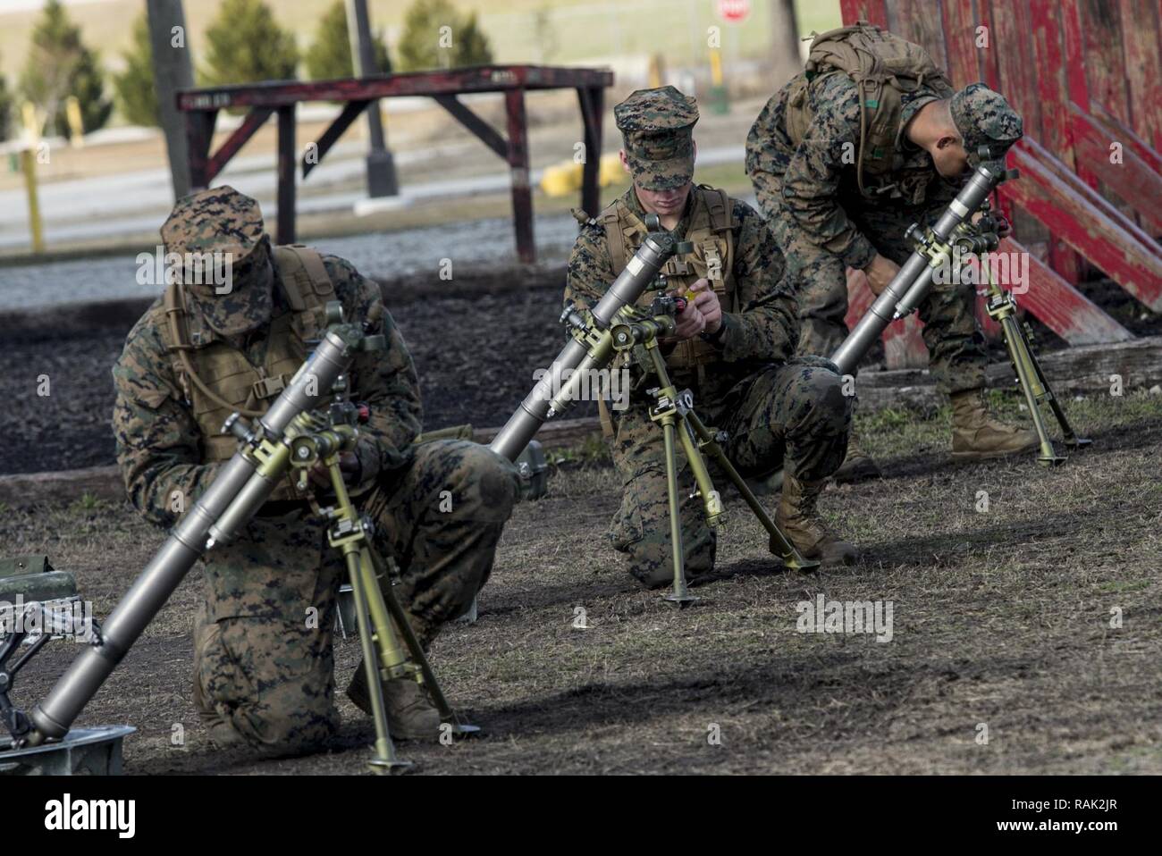 School of infantry east camp geiger marine corps usmc hi-res stock ...