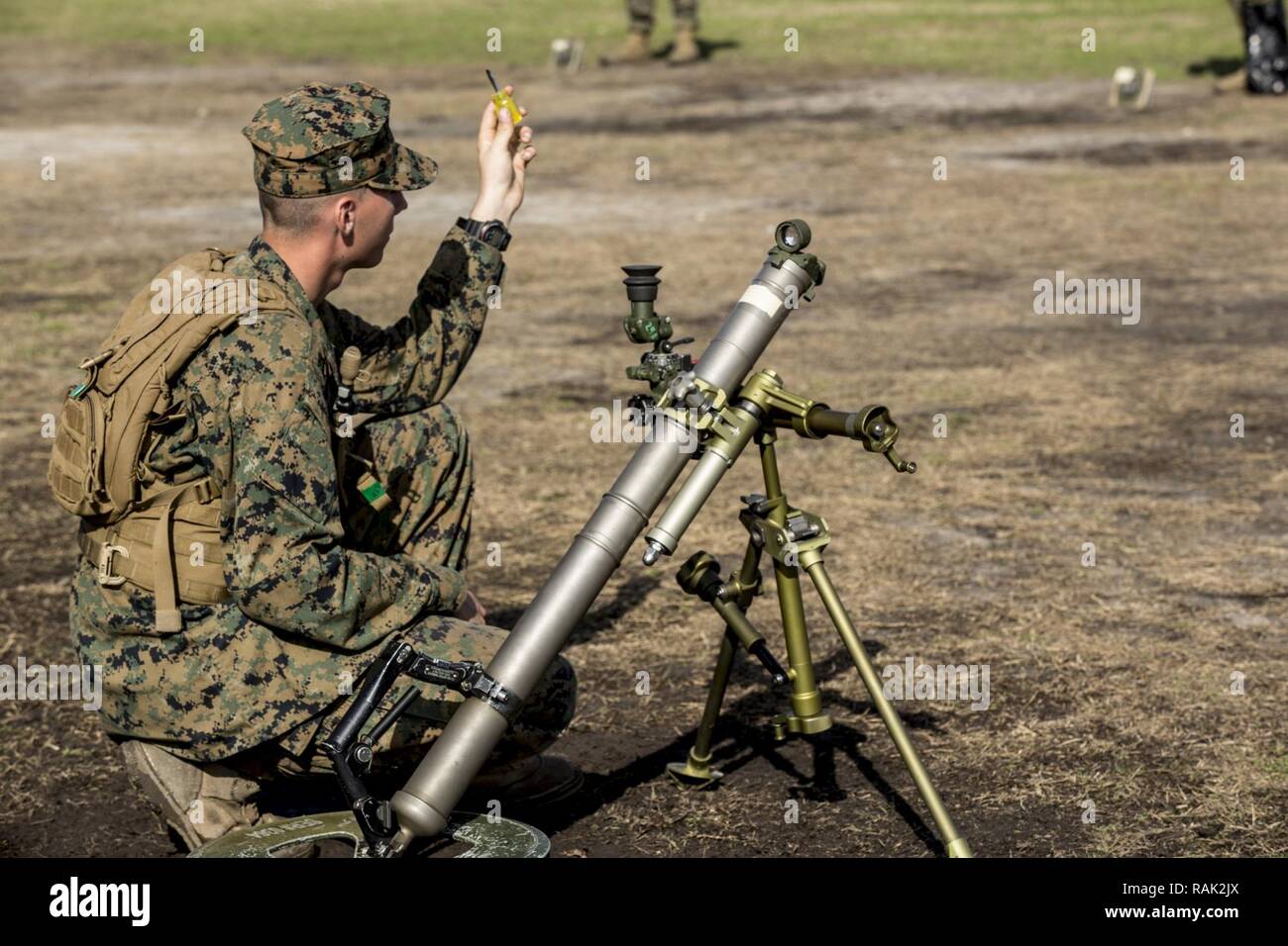 School of infantry east camp geiger marine corps usmc hi-res stock ...