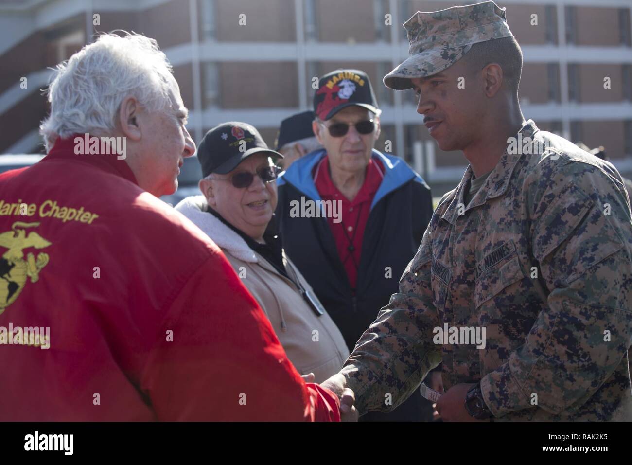 U.S. Marine Corps Sgt. Kyle Q. Mcdannell, instructor, Infantry Training ...