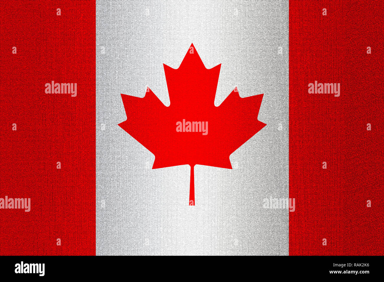 Flag of Canada on a stone wall background Stock Photo - Alamy