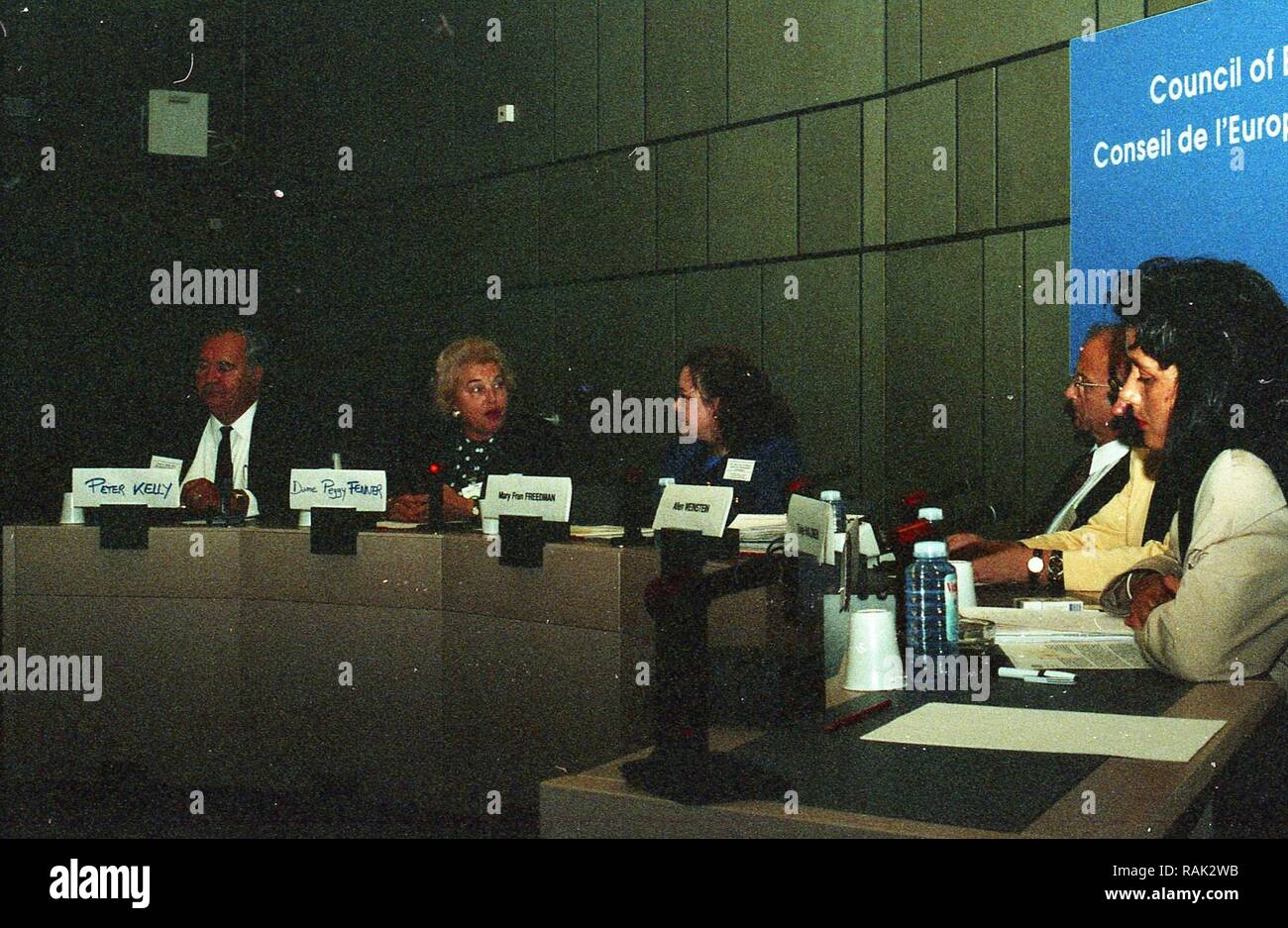 PETER KELLY,DONNE PEGGY FENNER,MARY FRAN FREEDMAN,ALLEN WENSTIEN ARE ...