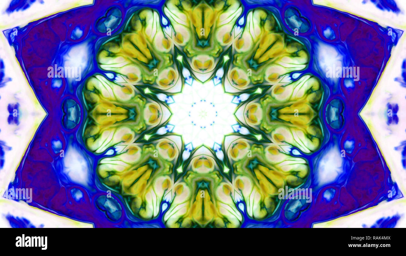 Abstract Paint Brush Ink Explode Spread Smooth Concept Symmetric ...