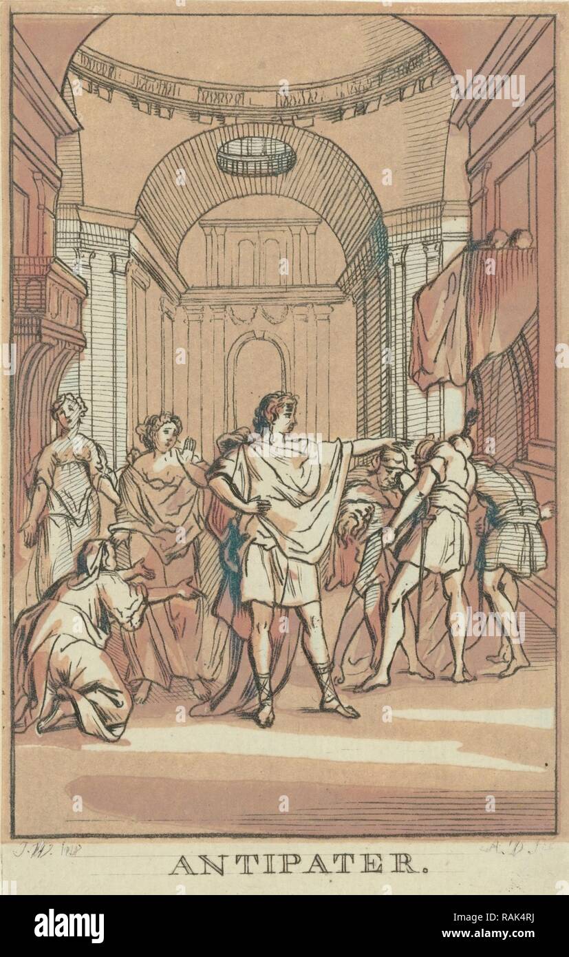 Antipater, Abraham Delfos, 1741 - 1820. Reimagined by Gibon. Classic ...