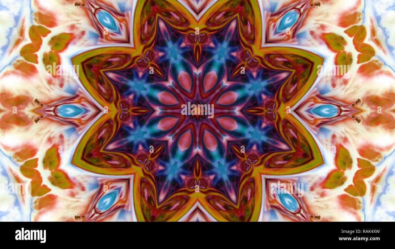 Abstract Paint Brush Ink Explode Spread Smooth Concept Symmetric ...