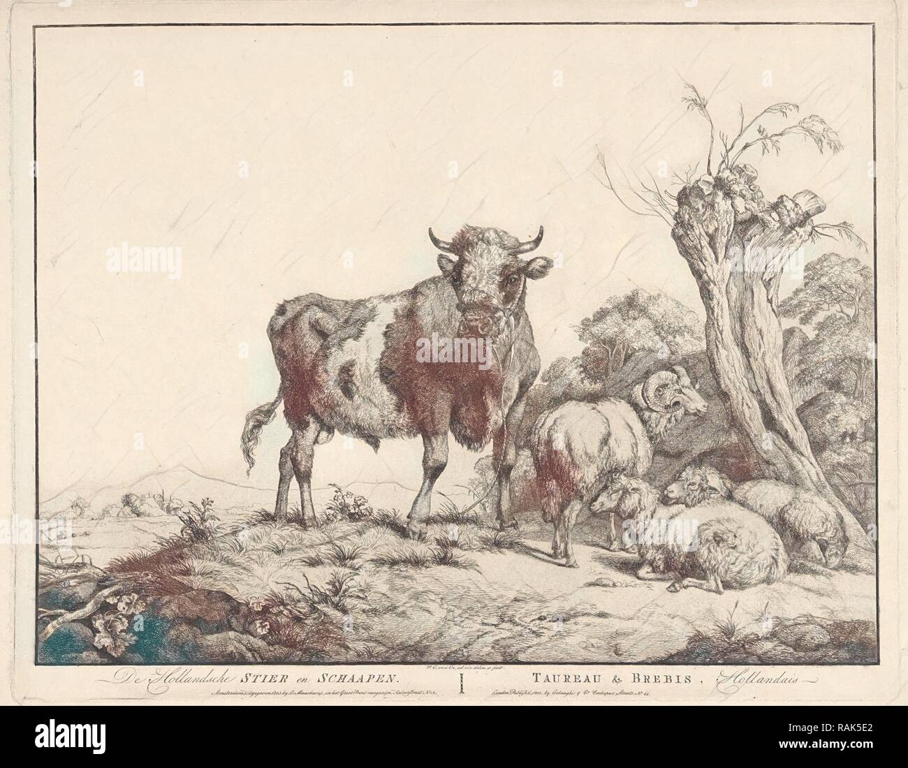 Taurus and sheep, Pieter Gerardus van Os, Colnaghi & Co, Evert Maaskamp ...