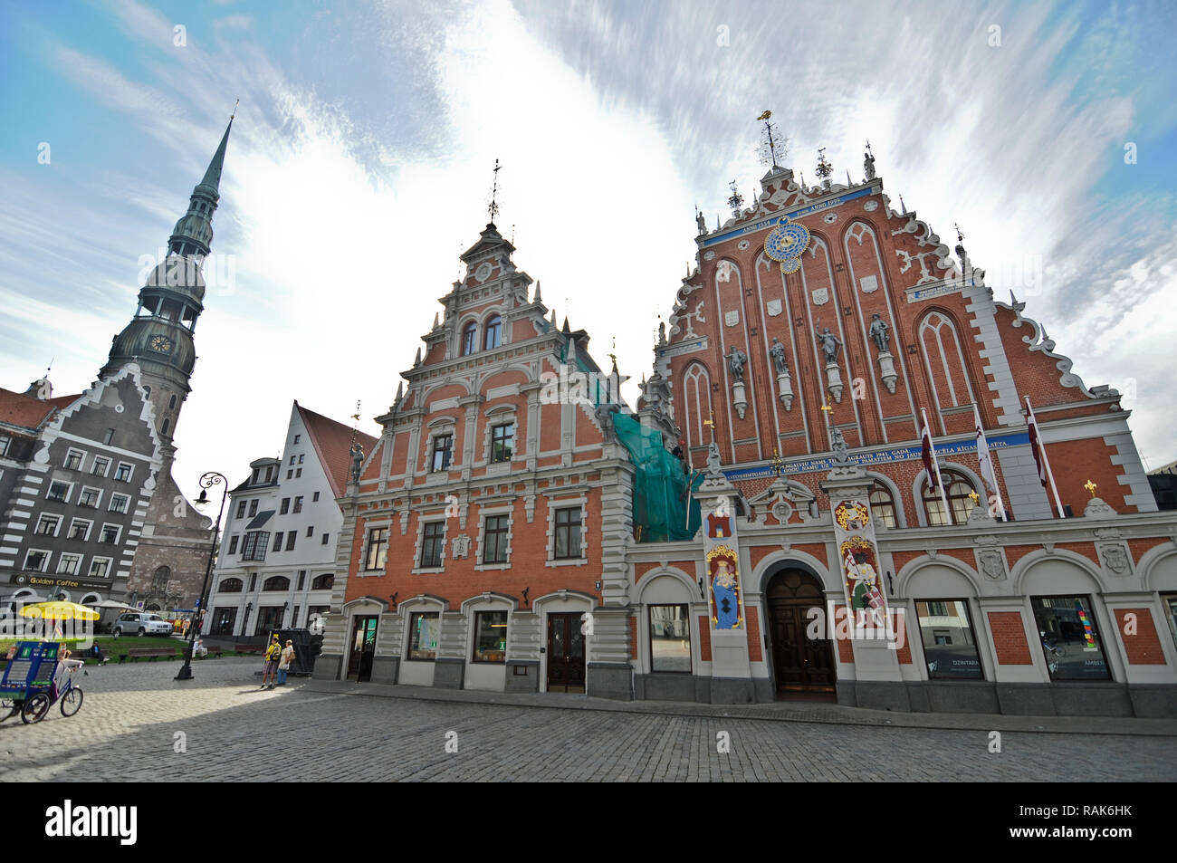Riga latvia house of blackheads hi-res stock photography and images - Alamy