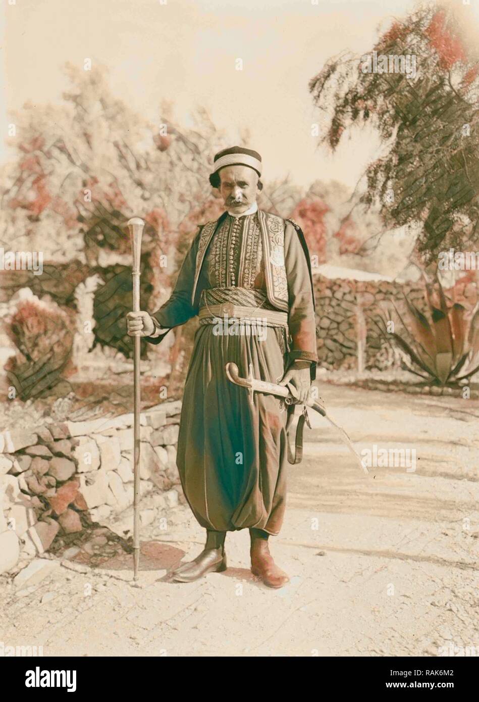 Cavass, kavass, consular guard 1900 Middle East. Reimagined by Gibon ...