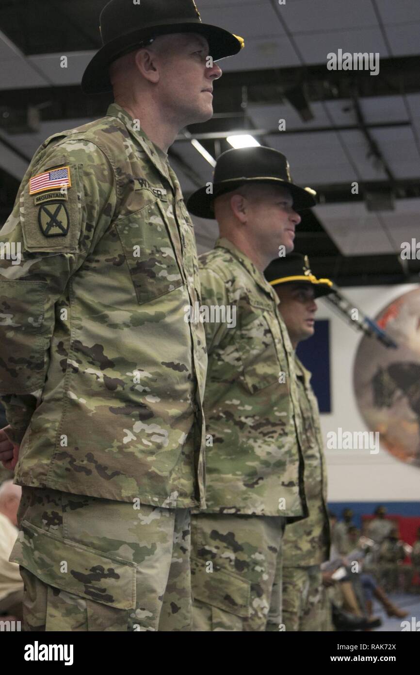 Command Sgt. Maj. Trevor Walker, the 3rd Armored Brigade Combat Team ...