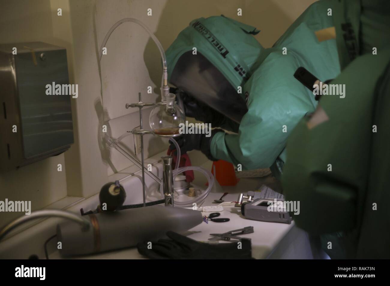 Lance Cpl. Thomas Ratterman, chemical, biological, radiological and ...