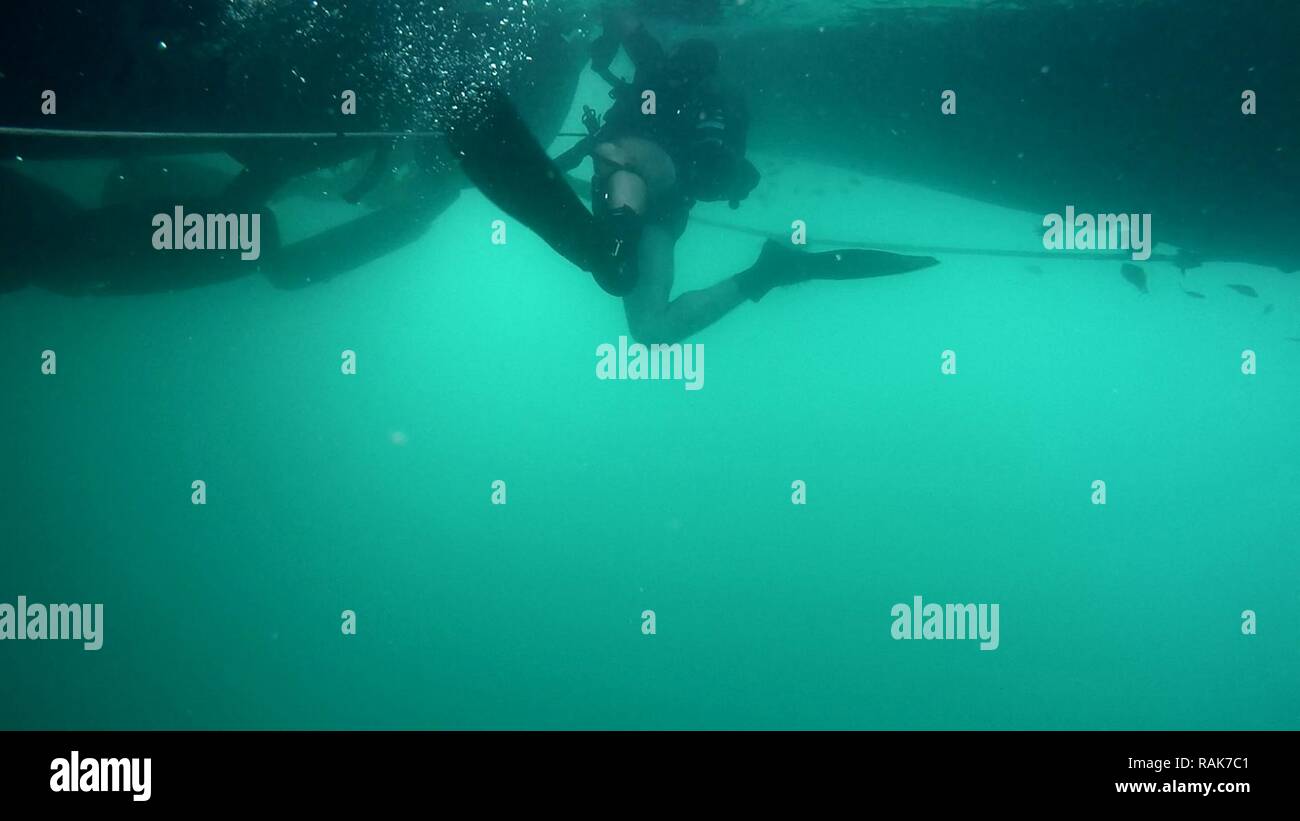 U.S. Navy Explosive Ordnance Disposal Technician 2nd Class Tim Rice ...