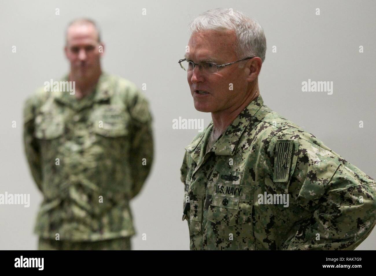 NORCO, Calif. (Feb. 10, 2017) Vice Adm. Tom Rowden, commander, Naval ...