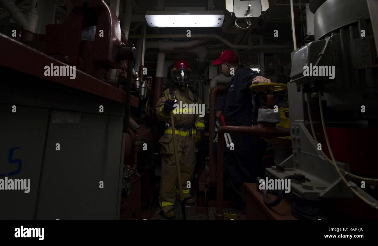 Engine Room Fire Drill High Resolution Stock Photography and Images - Alamy