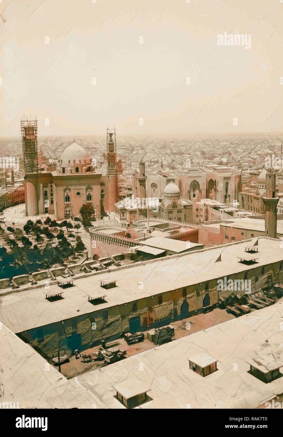 Egyptian views Cairo, Masr, Cairo from the Citadel 1900, Egypt, Cairo ...