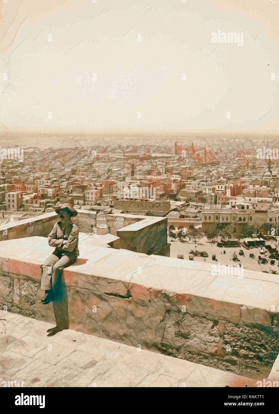Egyptian views Cairo, Masr, Cairo from the Citadel 1900, Egypt, Cairo ...