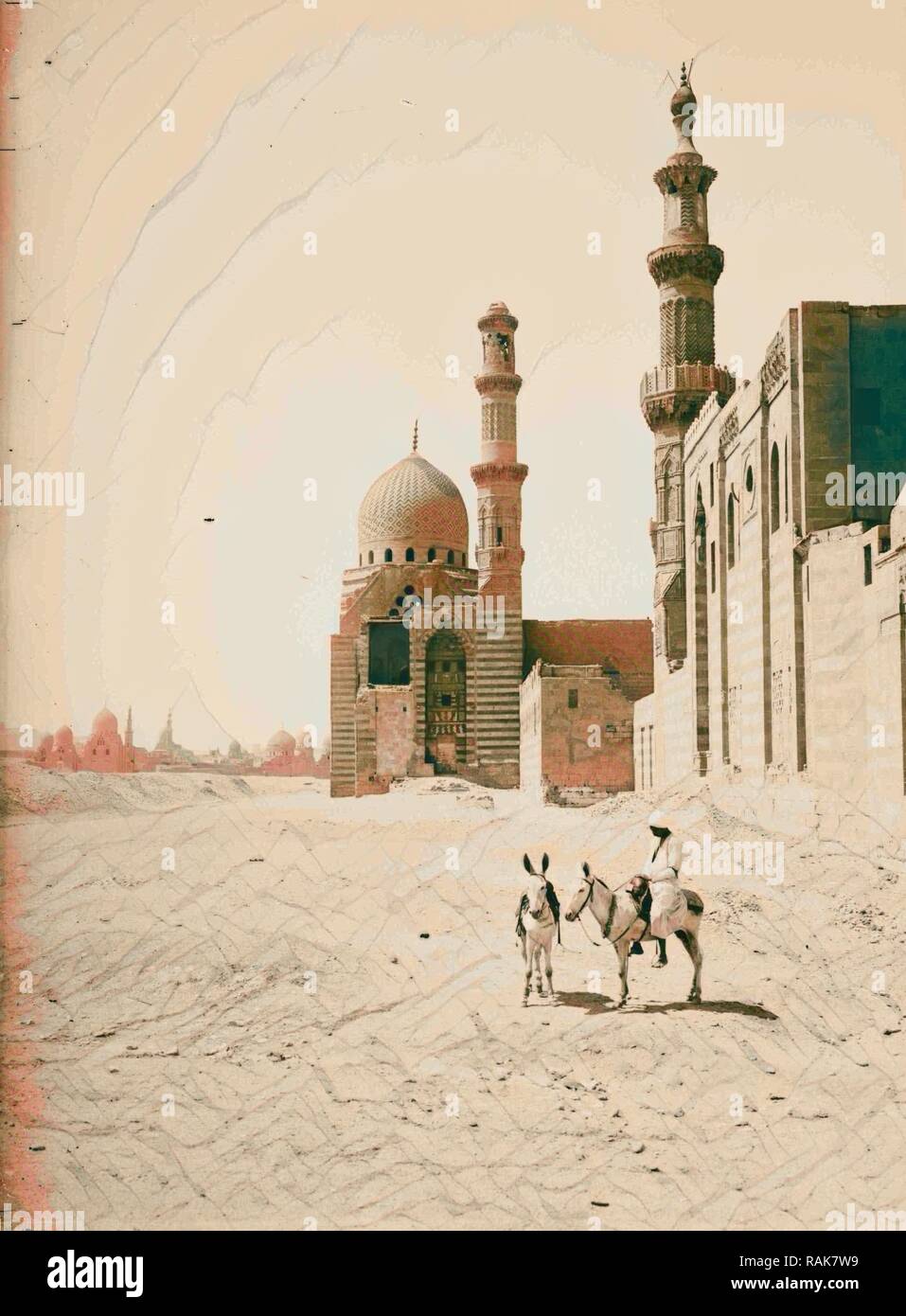 Egyptian views Cairo, Masr, Tomb-mosque of Sultan el-Ashraf 1900, Egypt ...