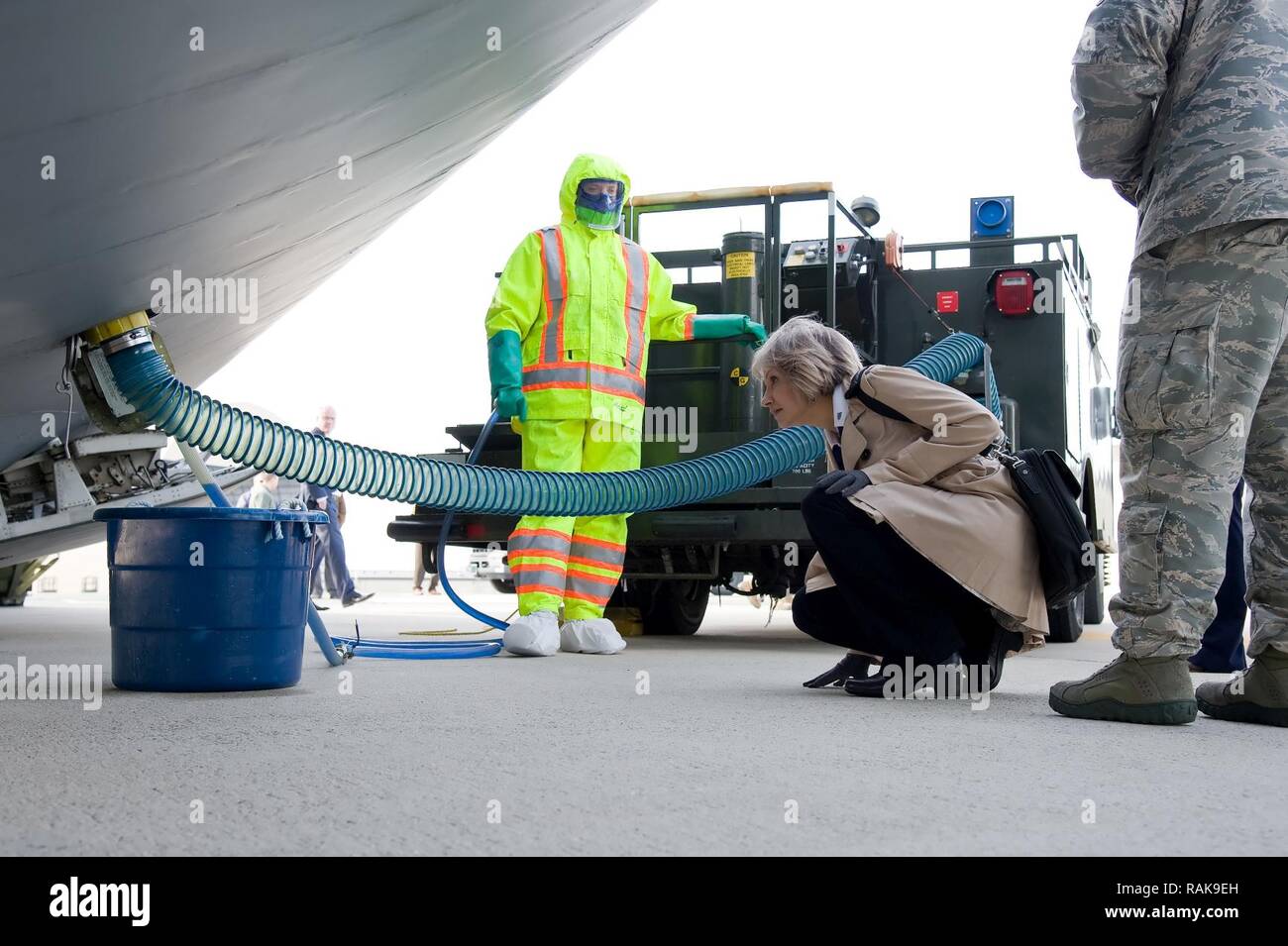 Sara Keller, Logistics, Engineering, Force Protection deputy director ...
