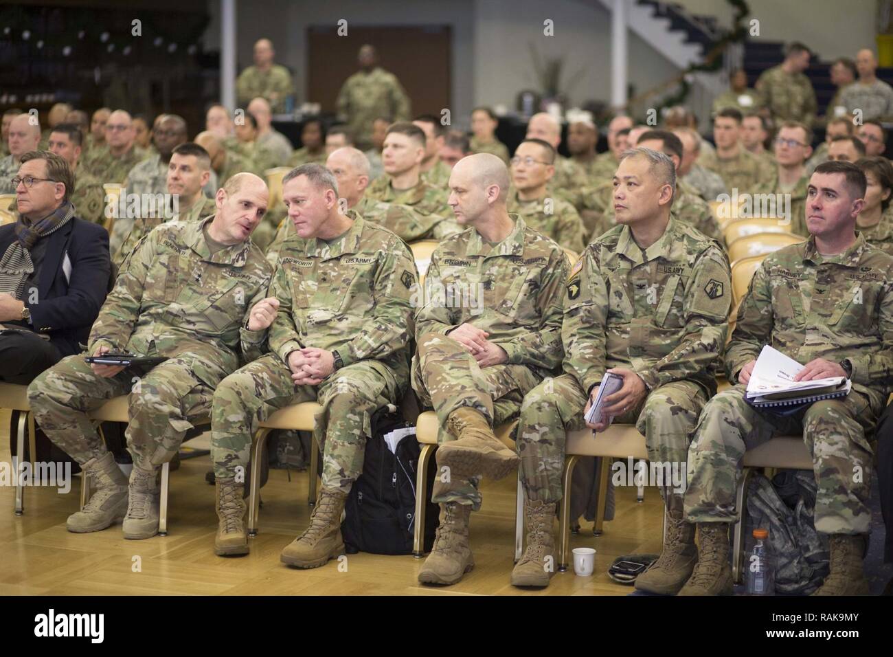 VOGELWEH, Germany – 7th Mission Support Command leaders and guests ...
