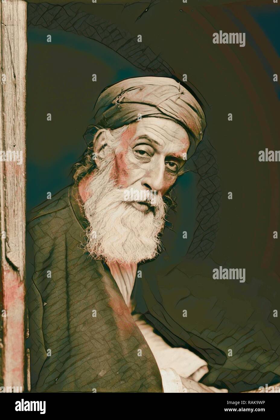 Samaritan high priest of nablus hi-res stock photography and images - Alamy