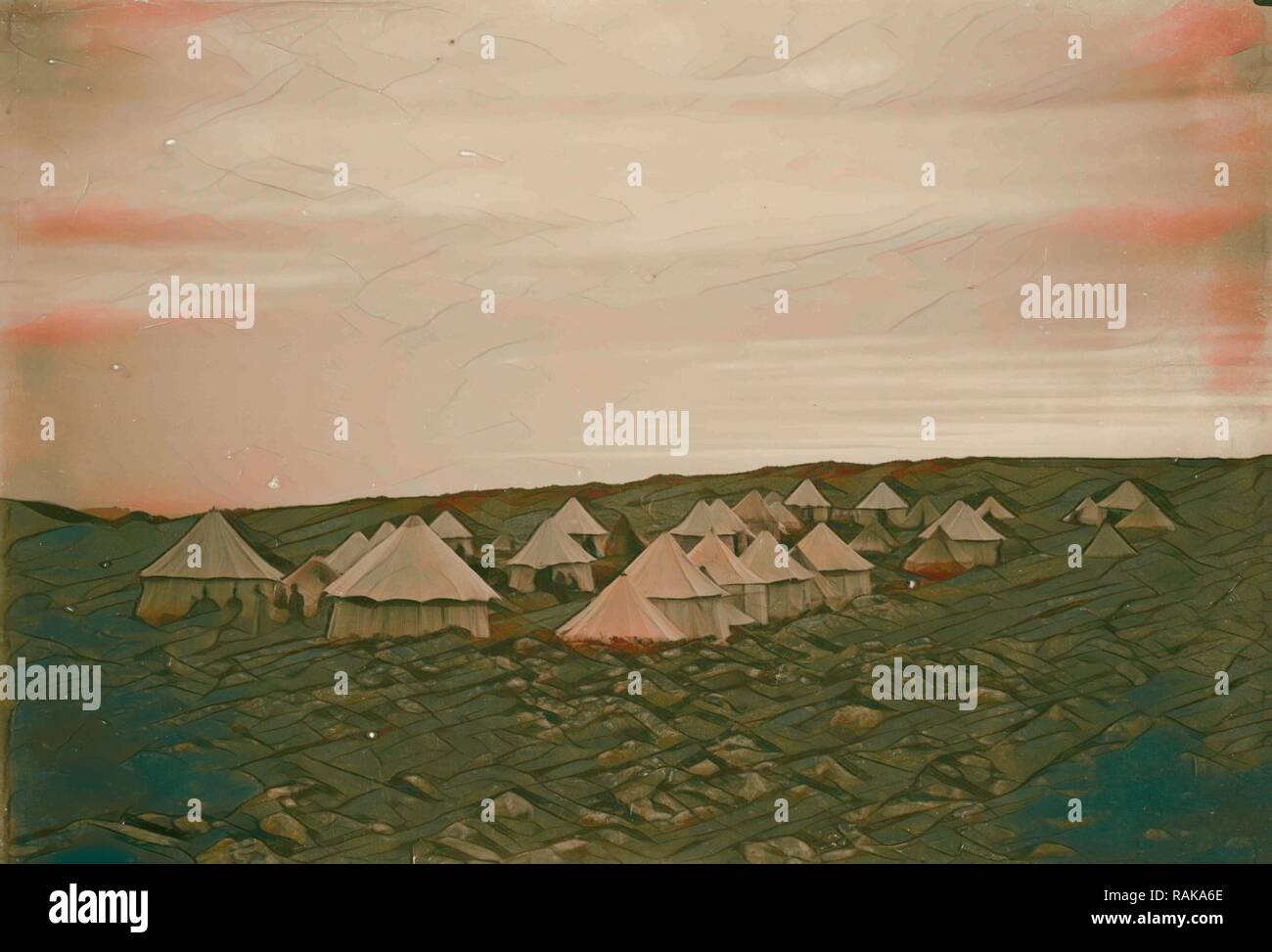 The Samaritan Passover on Mt. Gerizim Samaritan encampment on Mt ...