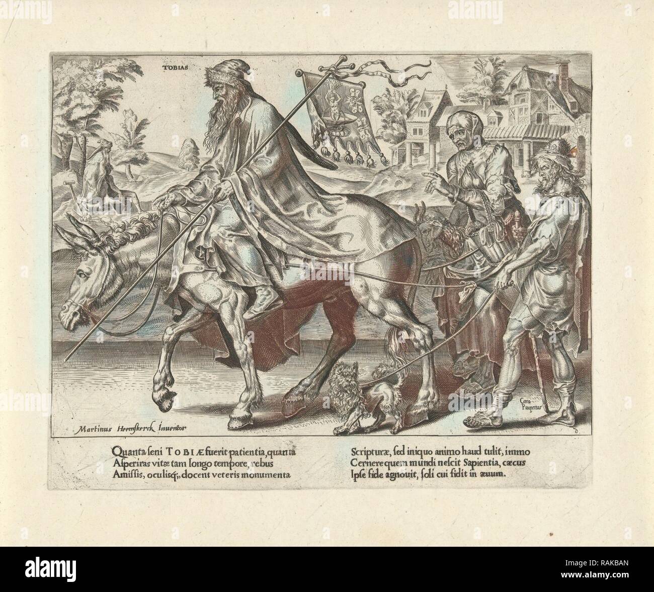 Triumph of Tobias, Dirck Volckertsz Coornhert, Maarten van Heemskerck ...