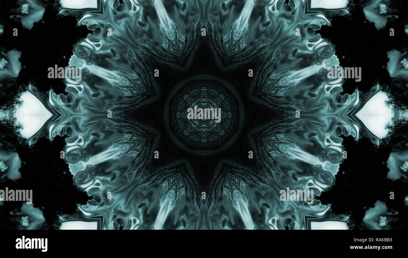 Abstract Paint Brush Ink Explode Spread Smooth Concept Symmetric ...