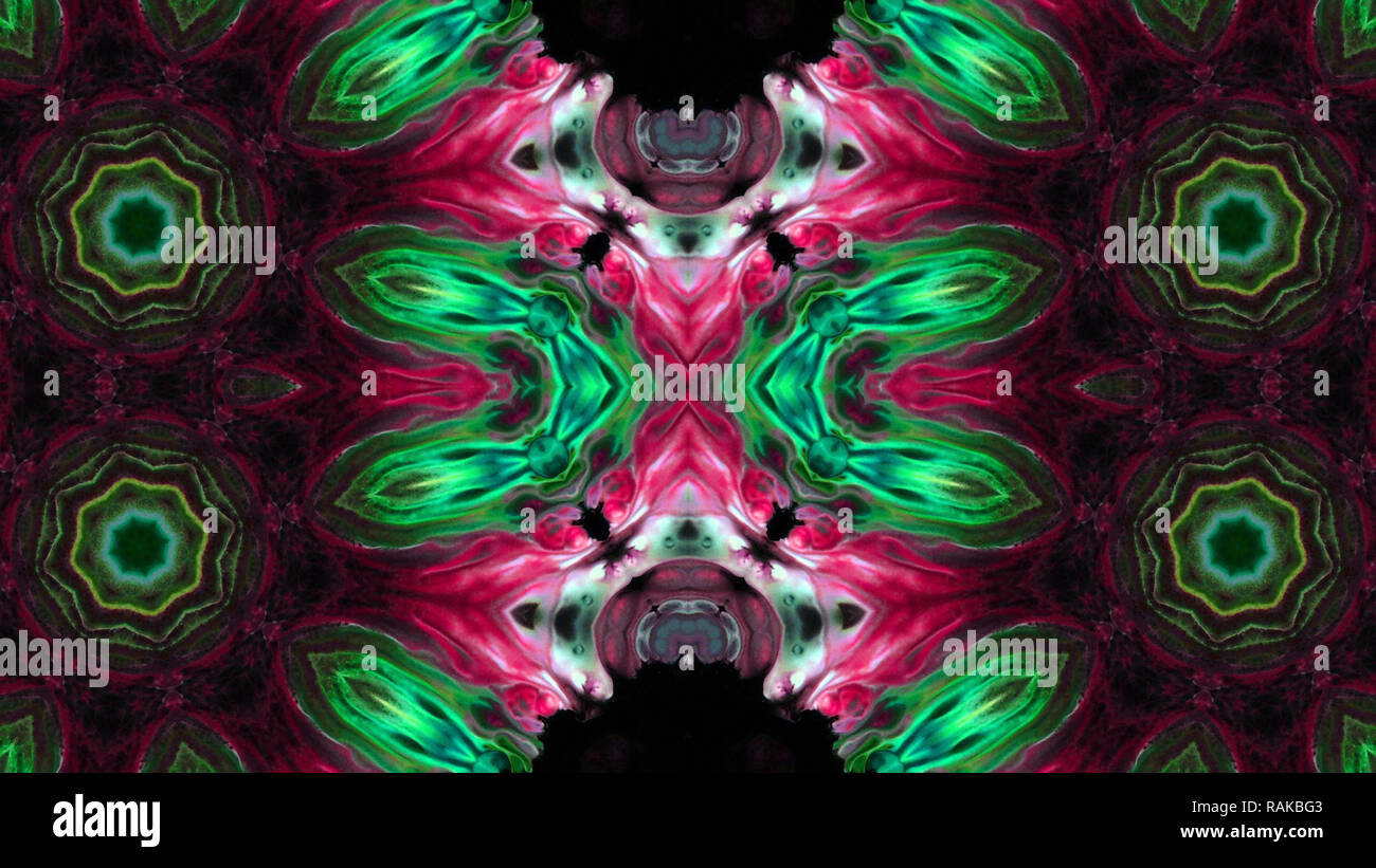 Abstract Paint Brush Ink Explode Spread Smooth Concept Symmetric ...