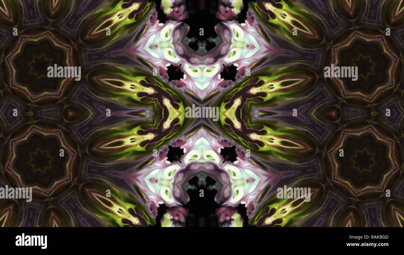 Abstract Paint Brush Ink Explode Spread Smooth Concept Symmetric ...