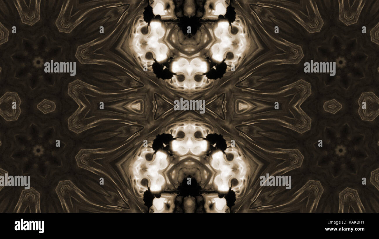 Abstract Paint Brush Ink Explode Spread Smooth Concept Symmetric ...