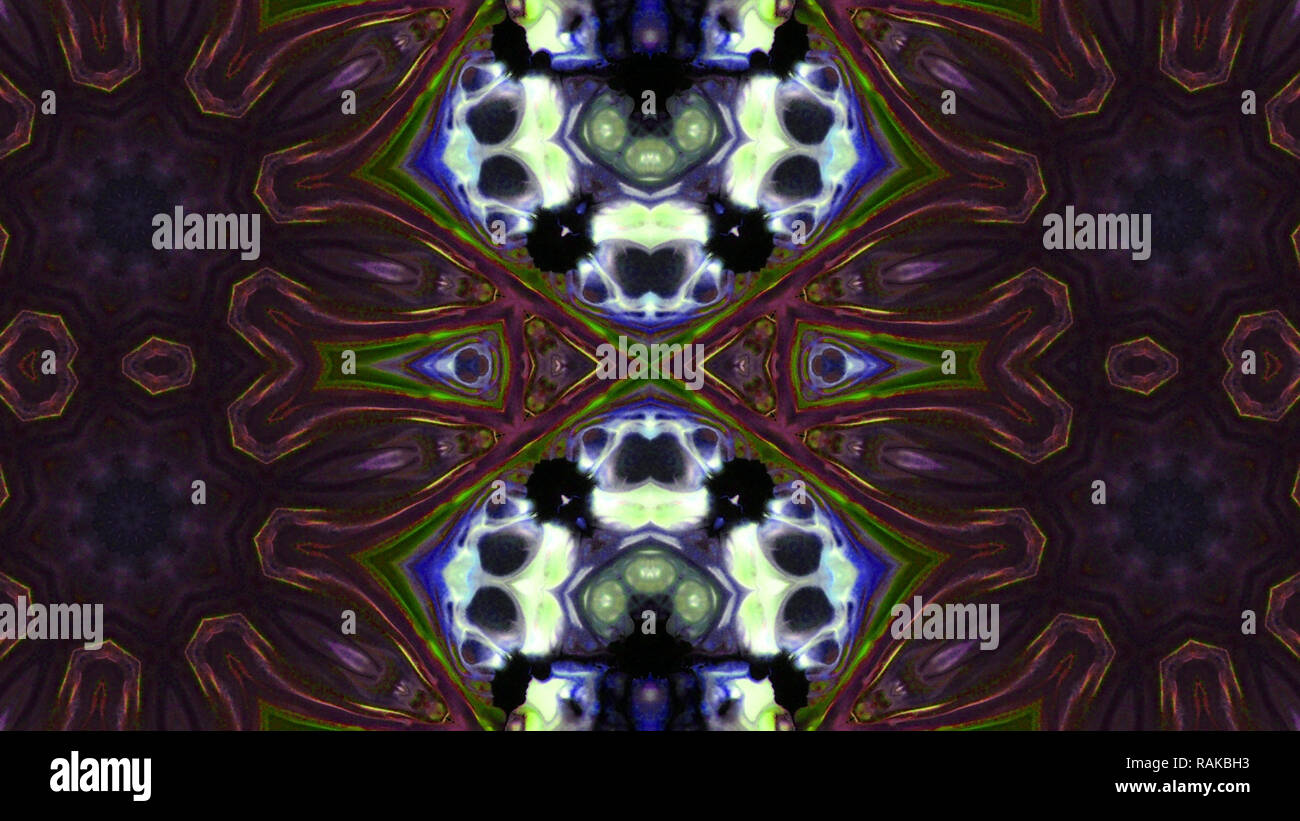 Abstract Paint Brush Ink Explode Spread Smooth Concept Symmetric ...