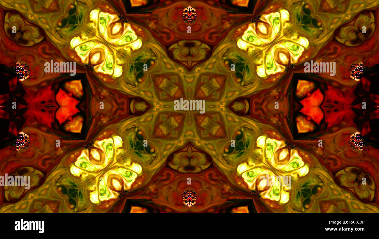 Abstract Paint Brush Ink Explode Spread Smooth Concept Symmetric ...