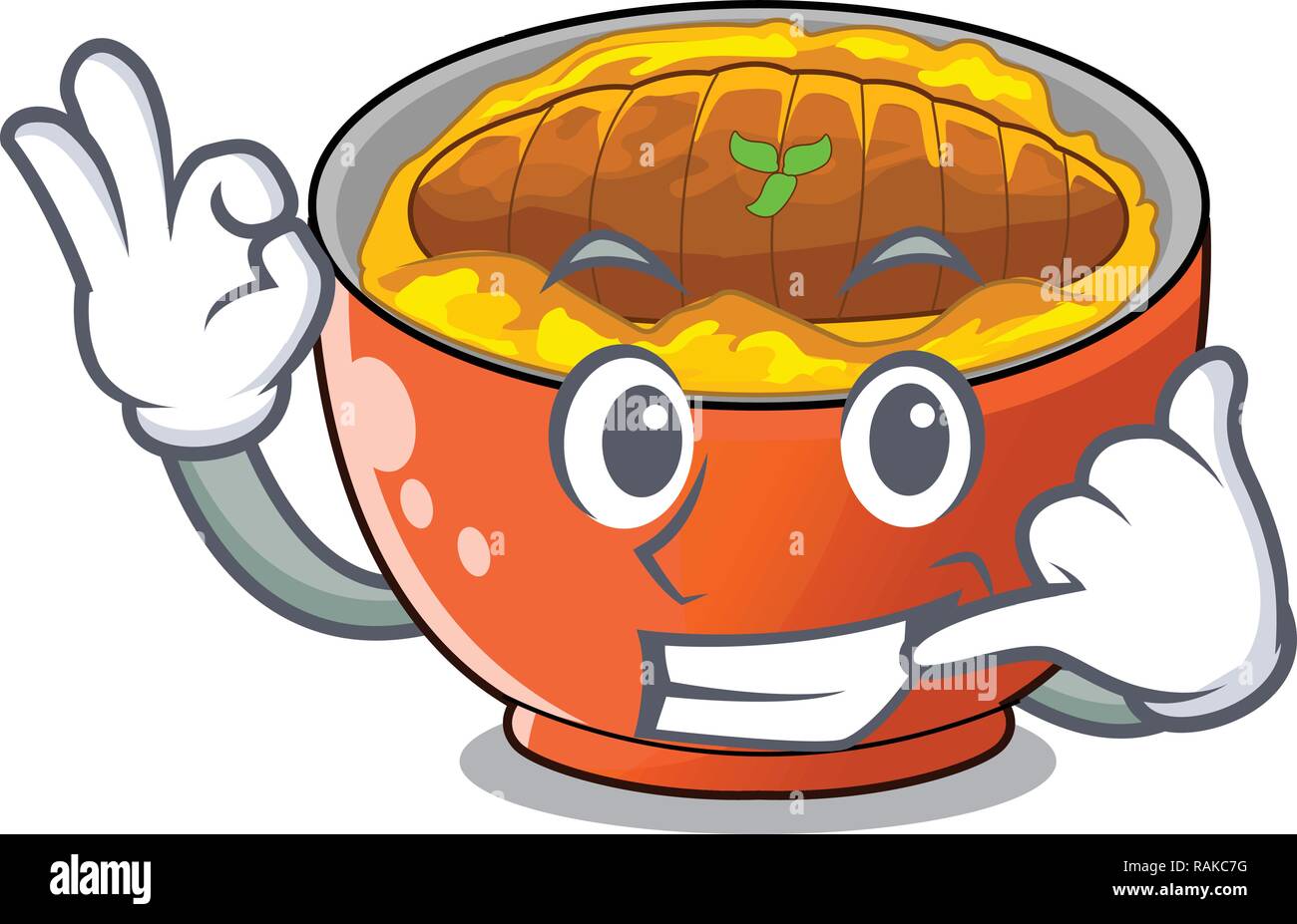Katsudon Stock Vector Images - Alamy