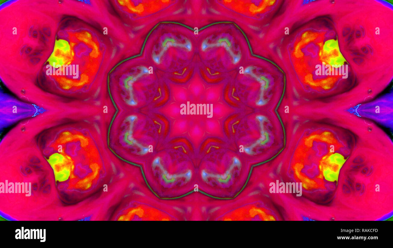 Abstract Paint Brush Ink Explode Spread Smooth Concept Symmetric ...