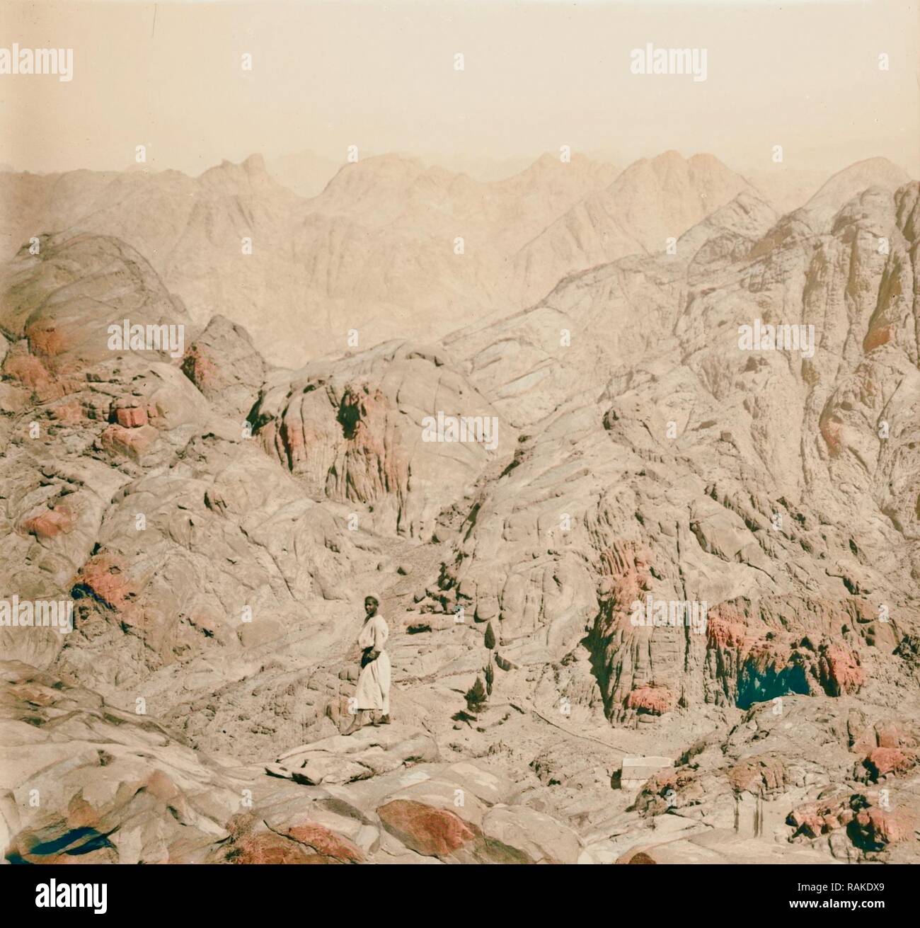 To Sinai via the Red Sea, Tor, and Wady Hebran. Wild melee of mountains ...