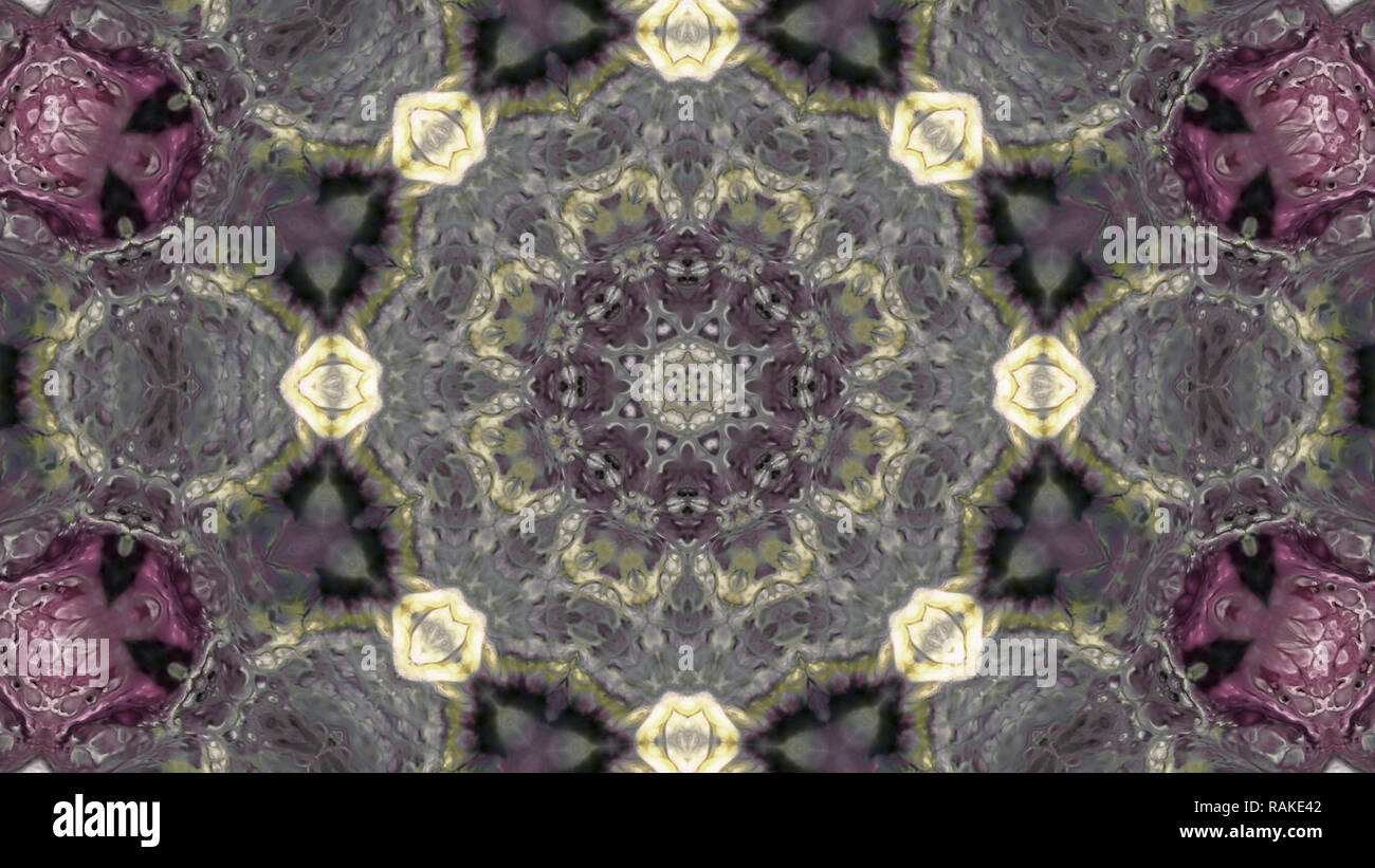 Abstract Paint Brush Ink Explode Spread Smooth Concept Symmetric ...