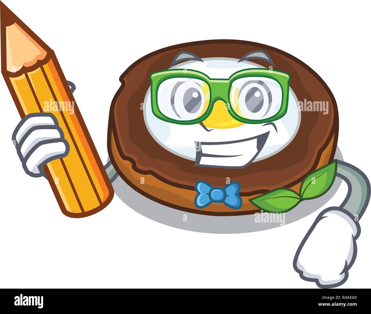 Student egg scotch served on cartoon plates Stock Vector Image & Art ...