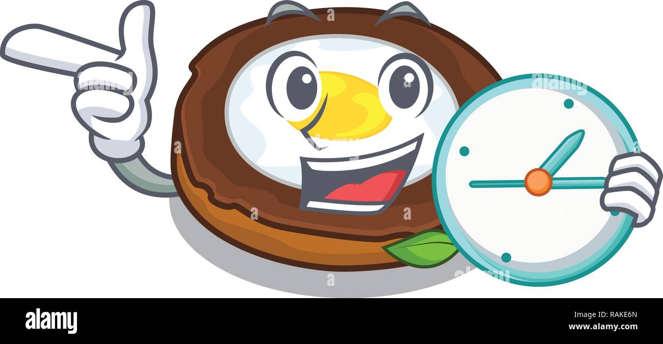 Scottish clock Stock Vector Images - Alamy