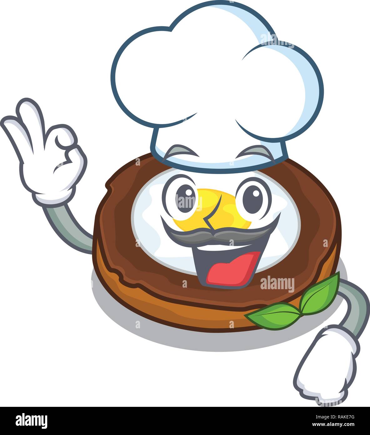 Gourmet scotch egg Stock Vector Images - Alamy