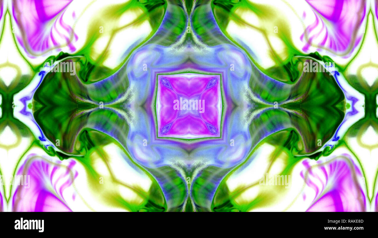 Abstract Paint Brush Ink Explode Spread Smooth Concept Symmetric ...