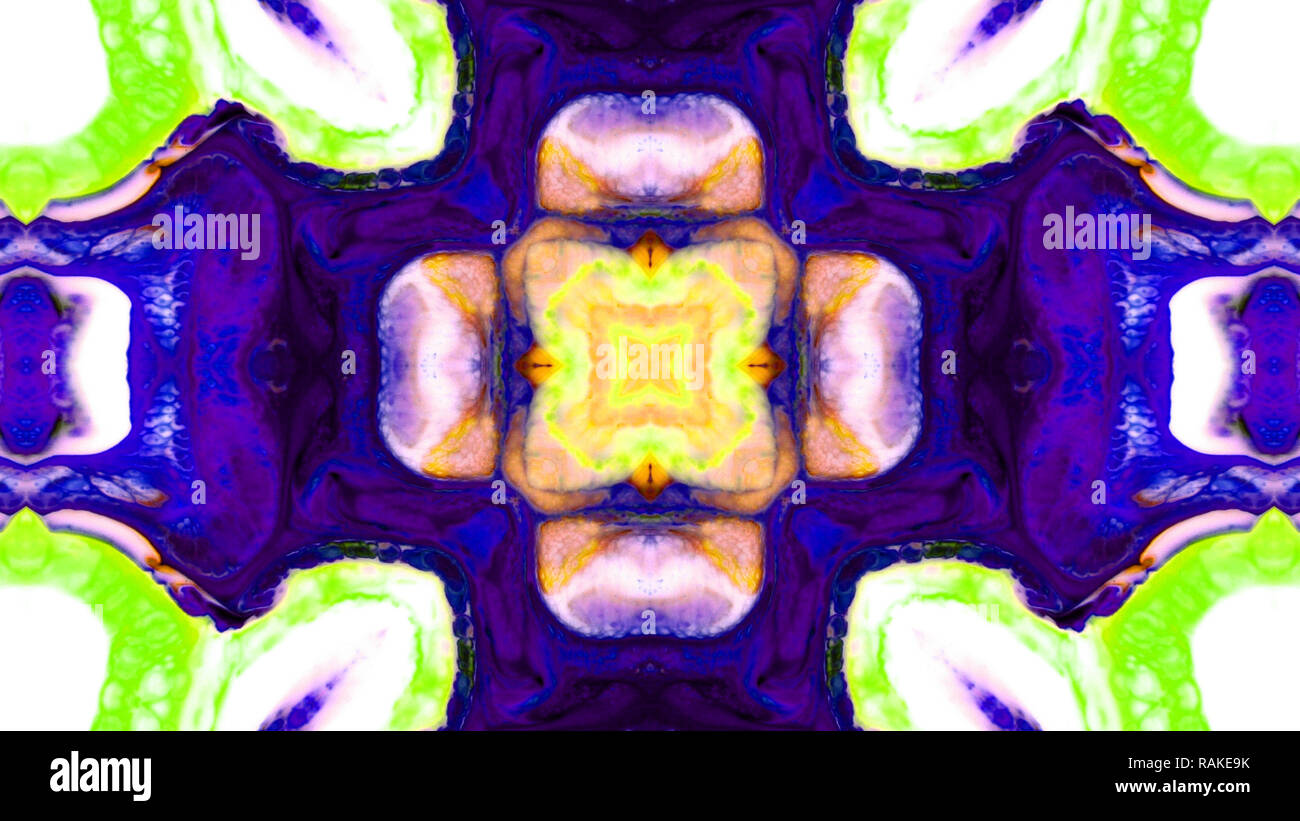 Abstract Paint Brush Ink Explode Spread Smooth Concept Symmetric ...