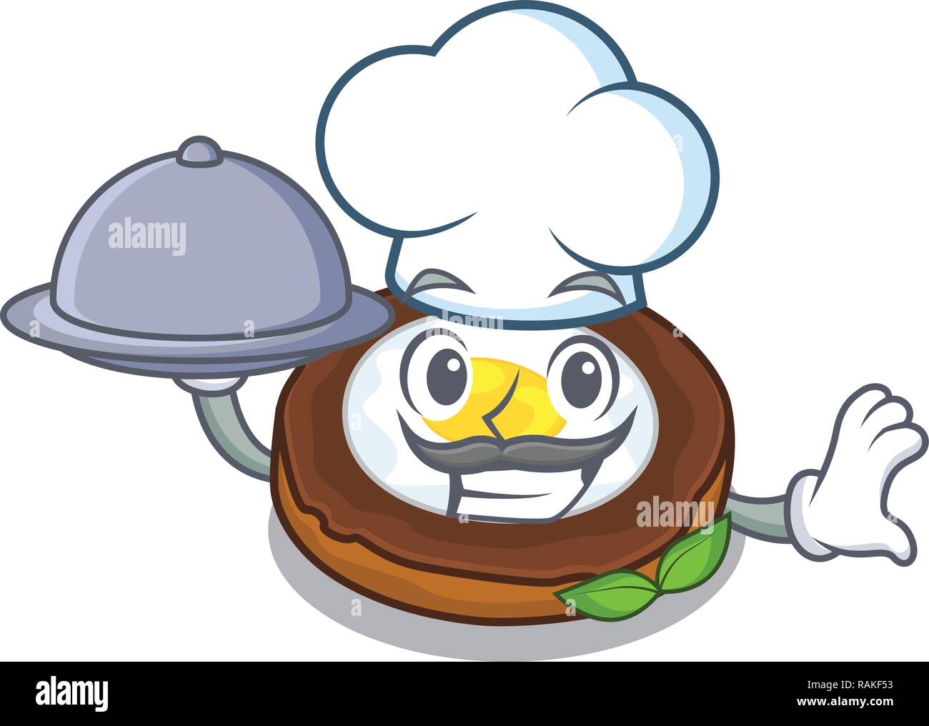 Gourmet scotch egg Stock Vector Images - Alamy