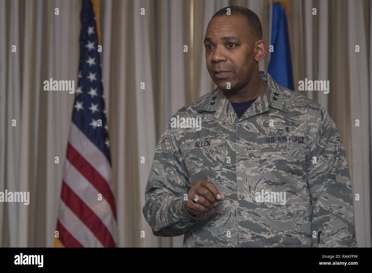 Maj. Gen Roosevelt Allen, Office of the Surgeon General medical ...