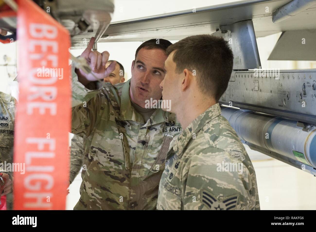 Specialist Gene Osborne, a 734th Ordnance Company Explosive Ordnance Disposal technician at Fort ...