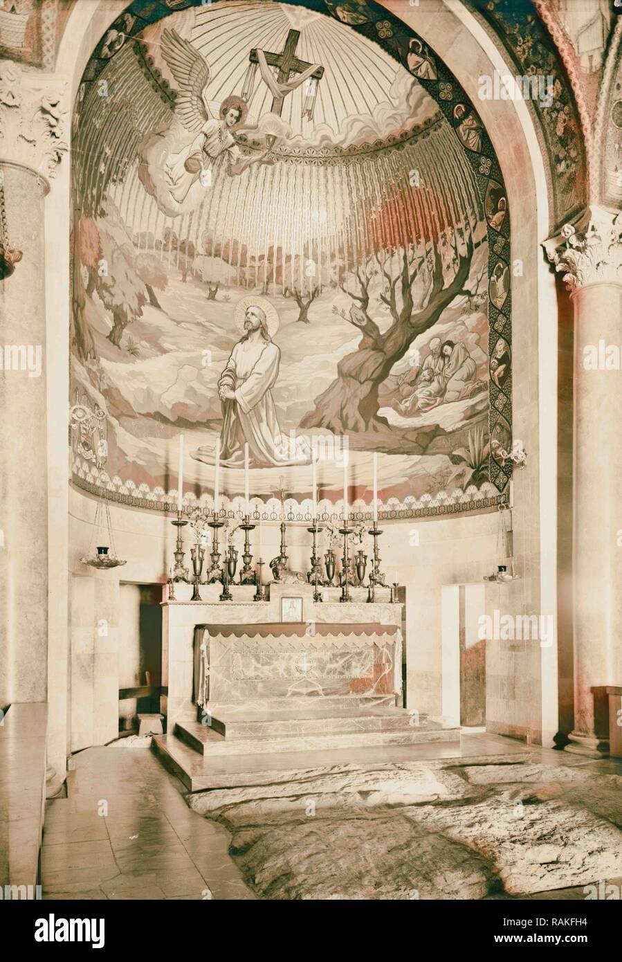 The Basilica of Gethsemane, Church of All Nations or Church of the ...