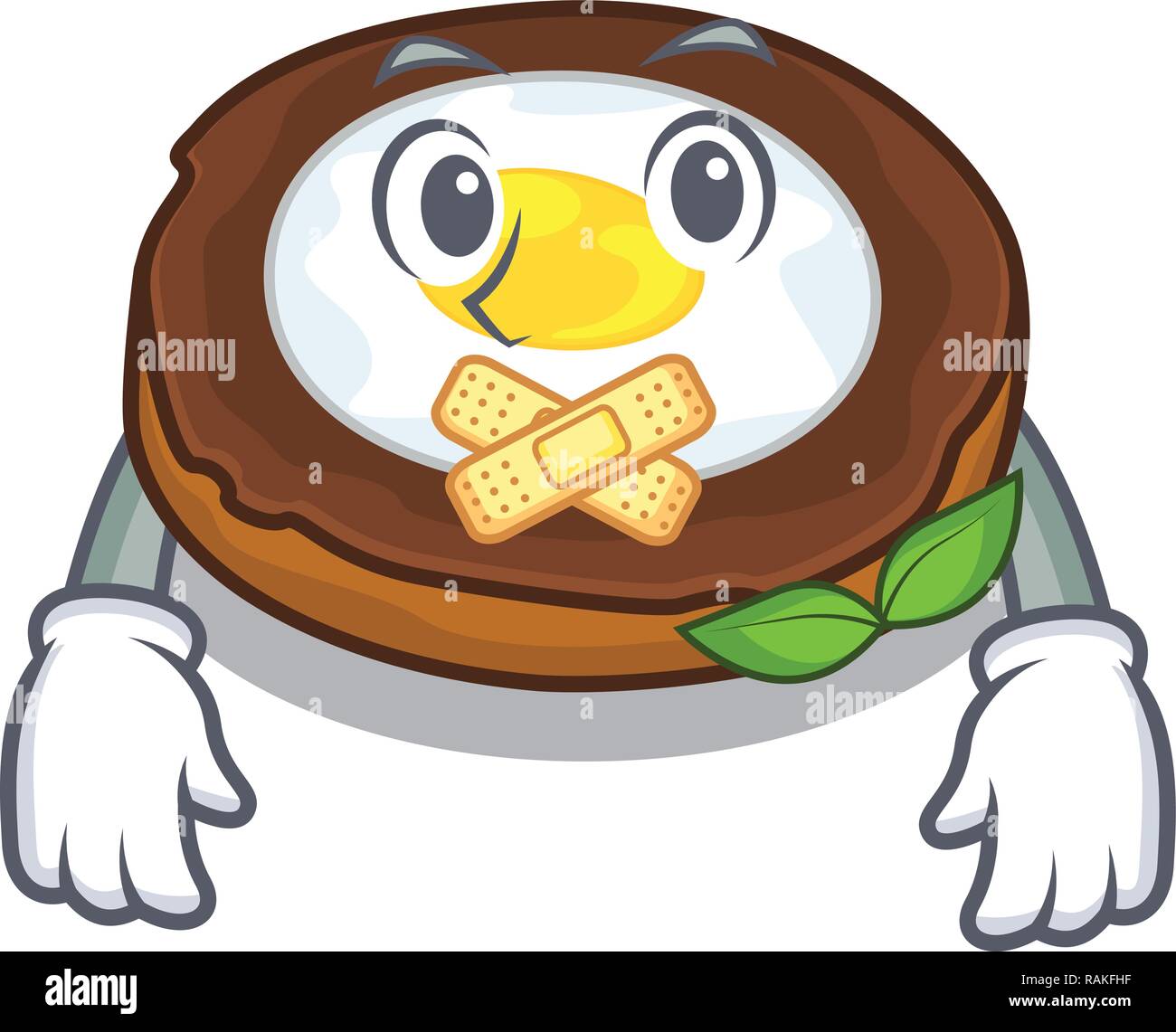 Inside bread egg Stock Vector Images - Alamy